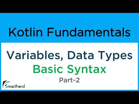 Learn Kotlin Variables and Data Types Kotlin Basic Syntaxes 3 2 - Mind Luster