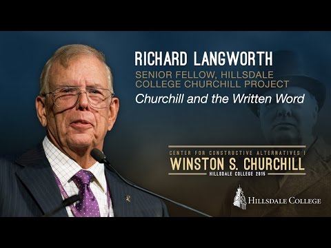 Churchill and the Written Word