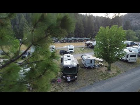 S#107 Yosemite Lakes RV Resort Thousand Trails Drone #shorts