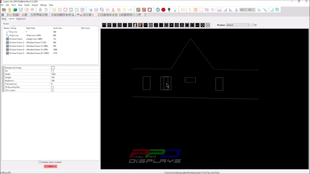 Layout Creation in xLights: Part 1