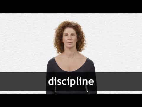 INSTILL DISCIPLINE definition and meaning | Collins English Dictionary