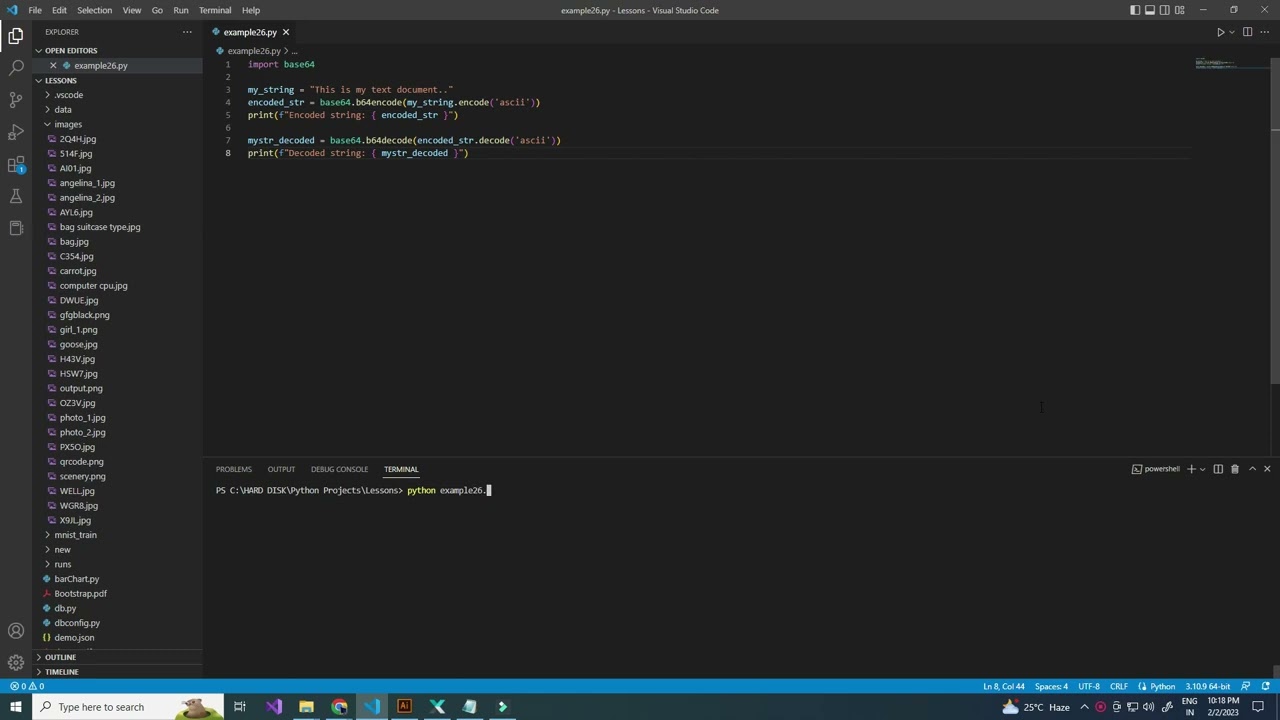 How to Encode & Decode using Base64 in Python?