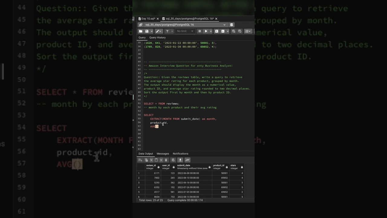 Master Data Analyst Jobs In 30 Days With Sql Interview Challenge! (day 11/30) #learnsql