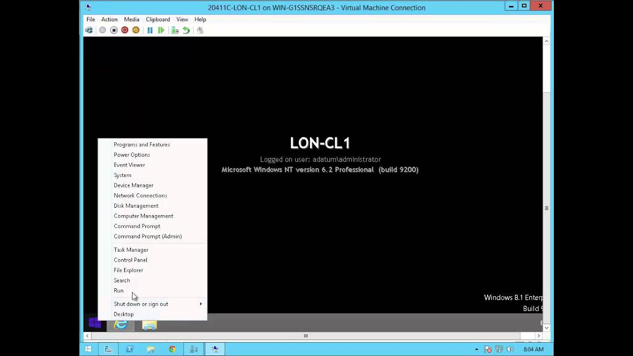 20411C_Mod6_Lab A_E3-Validating the DirectAccess Deployment