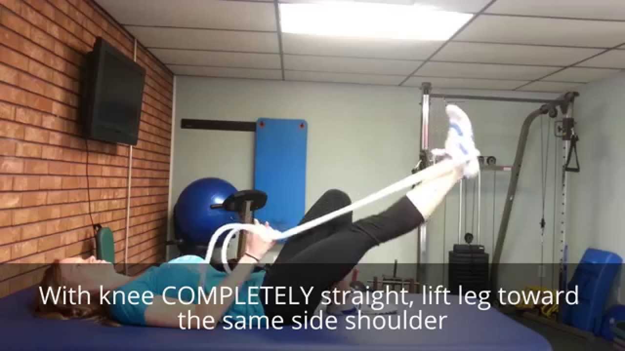 Active Isolated Stretching (AIS) Self Stretch for Hamstrings