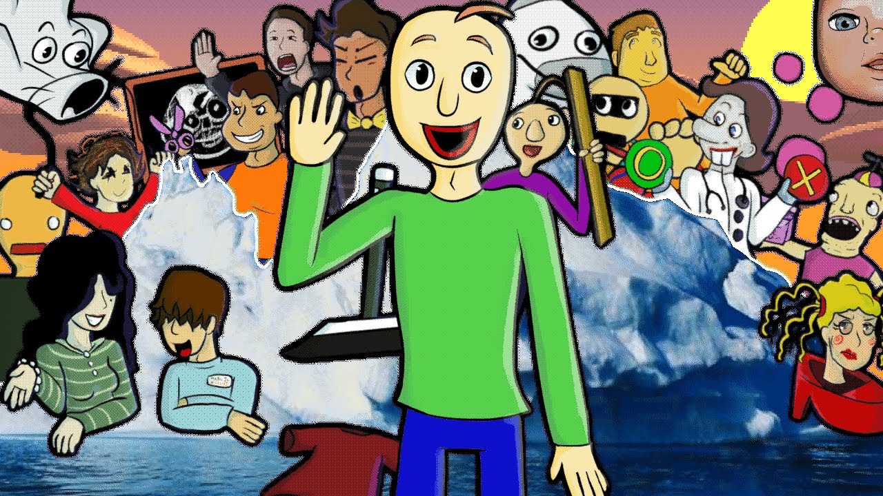 Baldi's Basics Iceberg Explained 𝓡𝓔𝓜𝓐𝓢𝓣𝓔𝓡𝓔𝓓