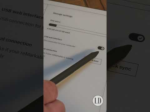 Send a pdf to reMarkable with usb #remarkable