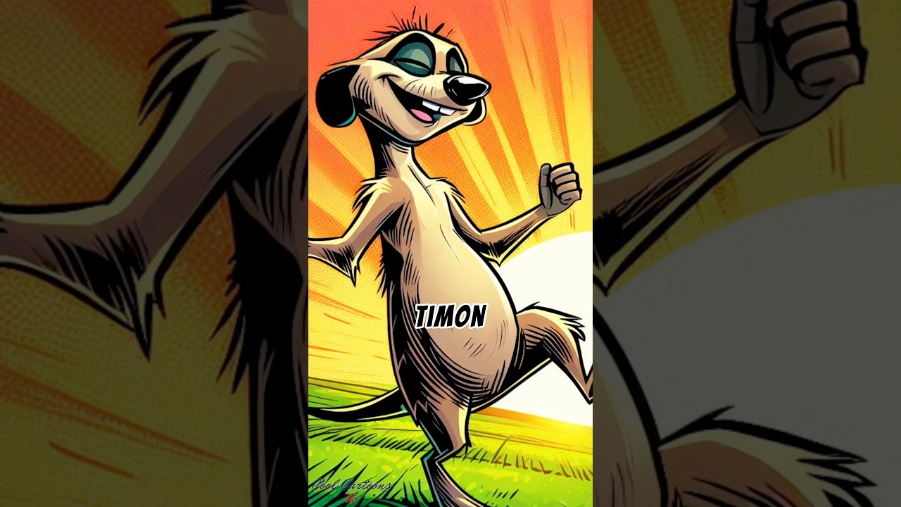 Timon - He's known for his carefree and adventurous spirit #shorts #Timon #thelionking