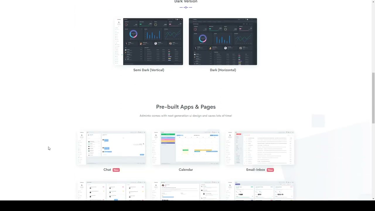 Adminto - React Admin and Dashboard Template admin template react