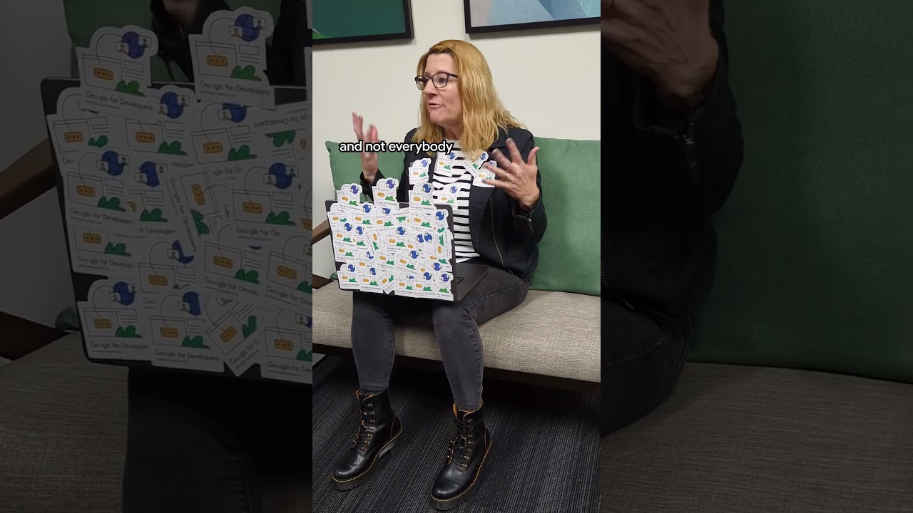 “Those stickers are NOT for you.”