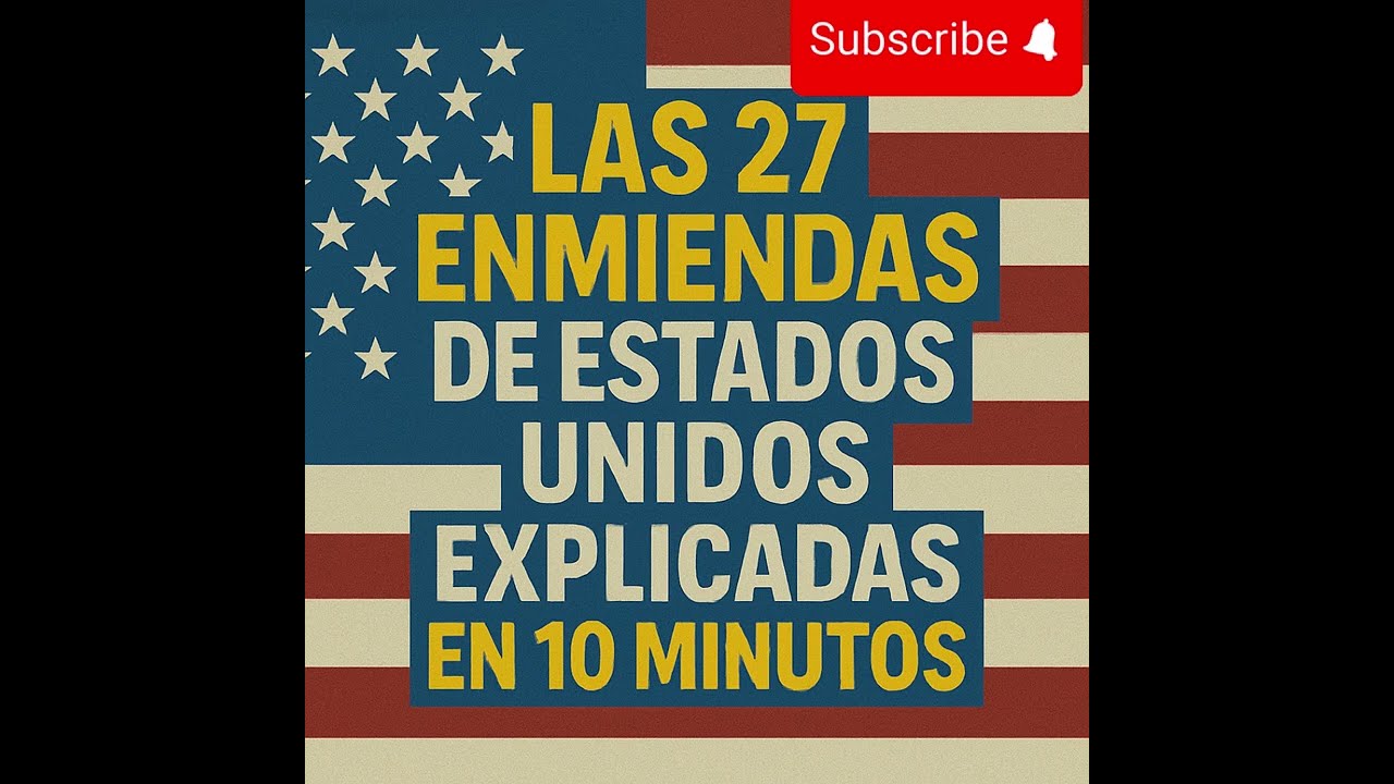 ⭐ The 27 United States Amendments 🧠 Explained in 10 Minutes ⏳ AUDIO
