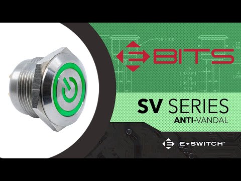 E-Switch E-Bits: SV Short Body Anti-vandal Series