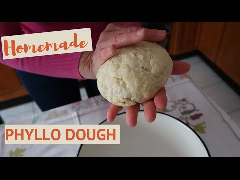 Homemade Phyllo Dough Recipe: How To Make Phyllo Dough From Scratch