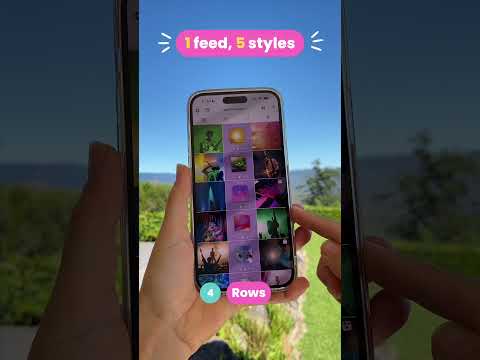 😮✨ 5 Instagram feed layout ideas! ✨😮 using Preview App (feed planner, scheduler, editor)