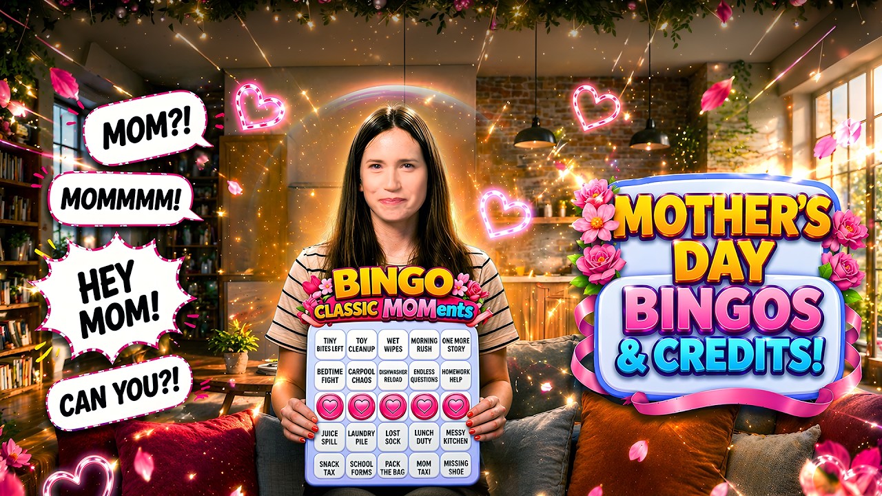 Mom Bingo Moments & Freebies!