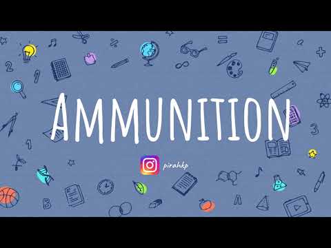 Ammunition meaning in Urdu/Hindi | Word of the Day | Learn English Vocabulary