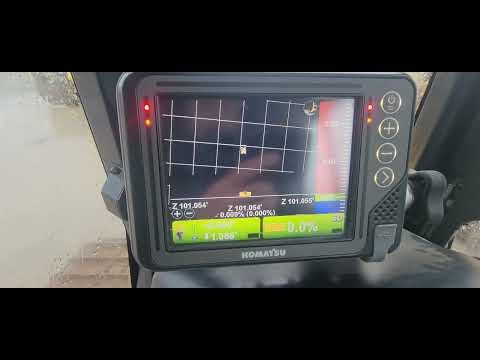 Creating a Flat Plane Surface - Komatsu IMC Dozer