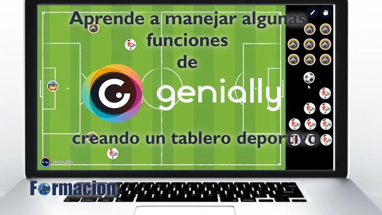 Aprende a manejar algunas funciones de Genially creando un tablero deportivo