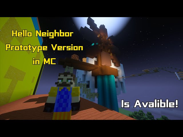 Hello Neighbor in MC Map - Prototype Version Minecraft Map