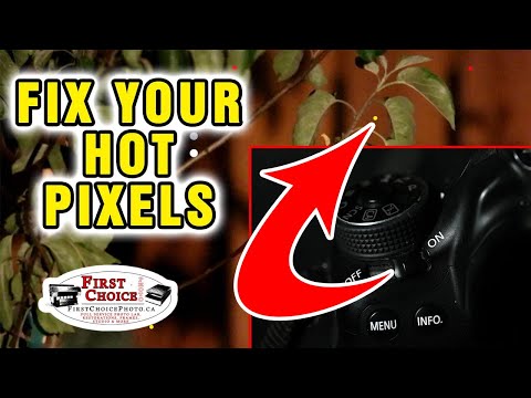 FIXING YOUR CAMERAS HOT PIXELS. Reviving My Camera: Hot Pixel Fix Success! Saved from Buying New!"