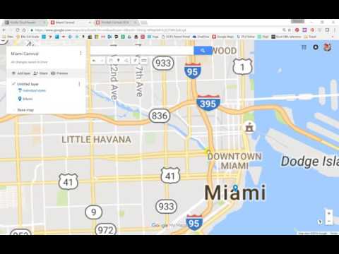 Google Maps Miami Carnival Tutorial