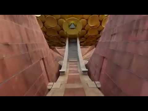 INSIDE THE MATRI MANDIR, AUROVILLE