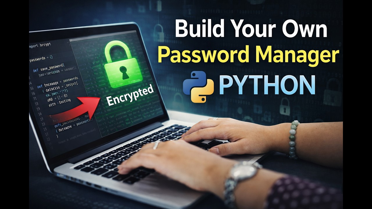 Build a Password Manager in Python – Step by Step Tutorial