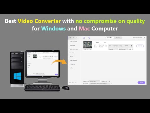 Best Video Converter with no compromise on quality for Windows and Mac Computer.