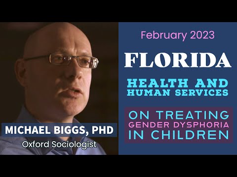 Testimony on Dangers of Puberty Blockers, Prof. Michael Biggs of Oxford ...