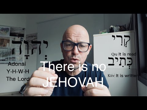Adonai, Elohim OR Jehovah? How to understand and read God’s Name in Hebrew. Parashat Bereshit 2:7