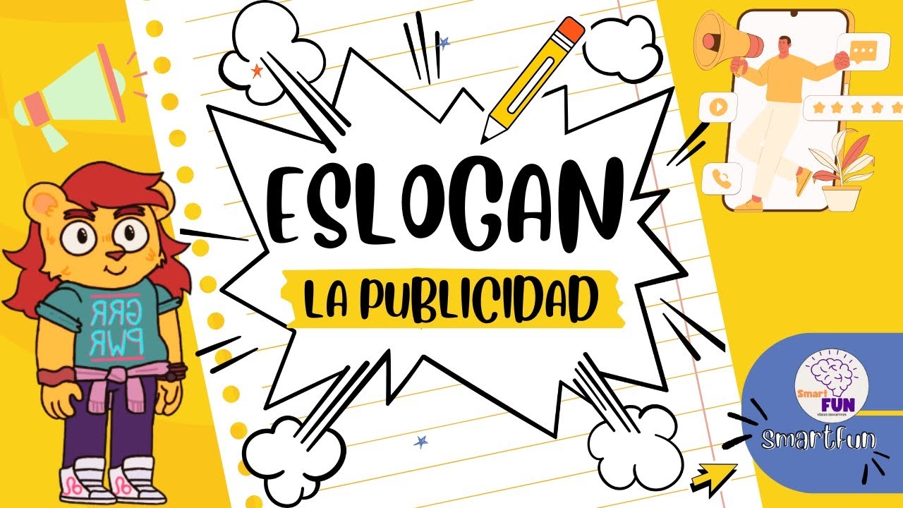 📢El ESLOGAN en la PUBLICIDAD | Qué es, trucos y ejemplos  | Vídeo educativo para niños de Primaria