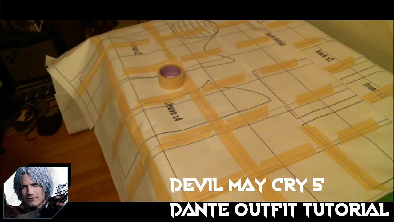 Devil May Cry 5 Cosplay Tutorial : Dante Coat