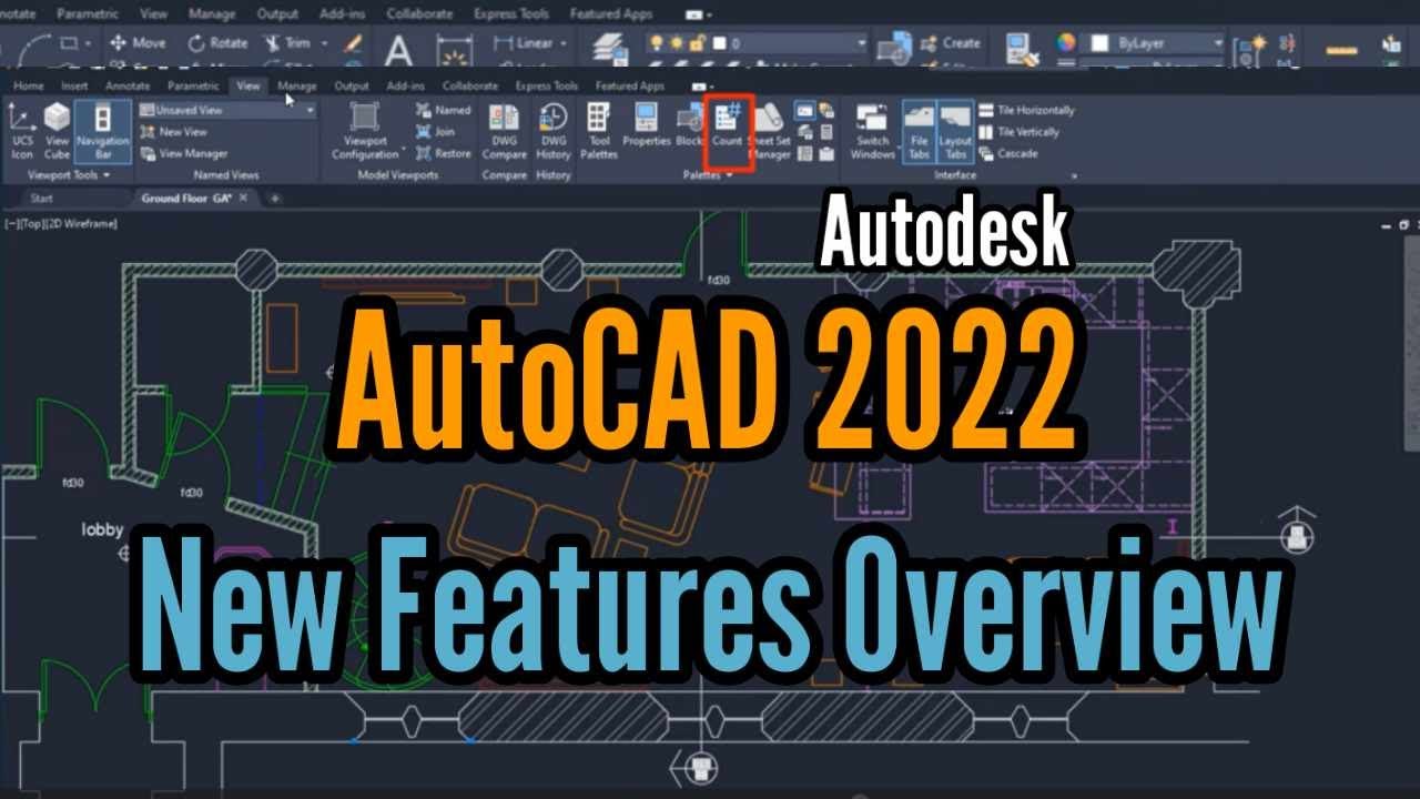 AutoCAD 2022 New Features Overview