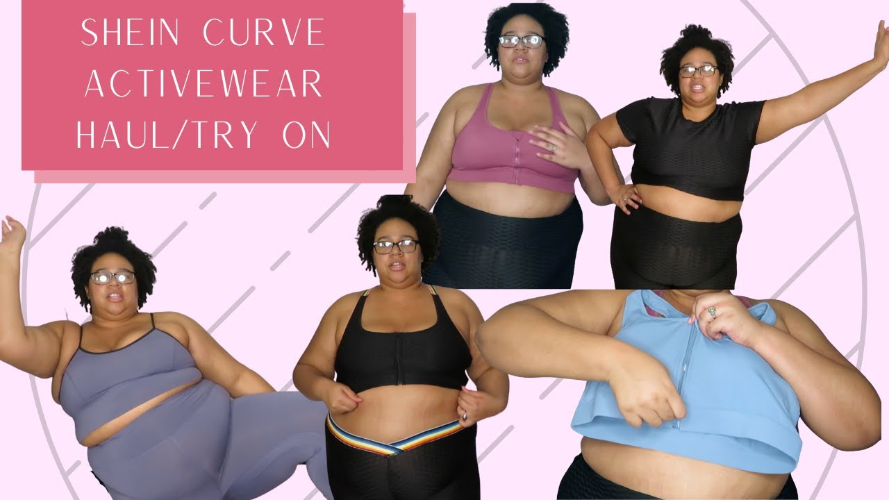 Shein Curve Activewear Haul/Try On |StartingSomethingBeautiful