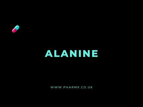 How to pronounce Alanine