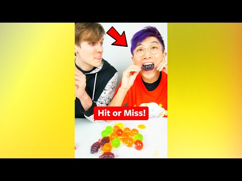 Jelly Fruit HIT or MISS CHALLENGE! 🍓 #Shorts