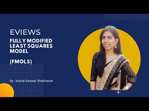 Fully Modified Ordinary Least Squares|| FMOLS Model|| EViews|| Regression Model