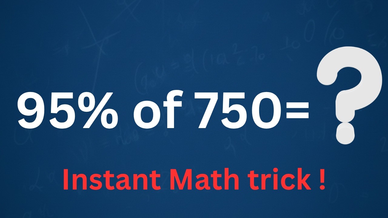 95% of 750 (Ninety five percent of 750)