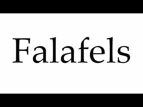 How to Pronounce Falafels