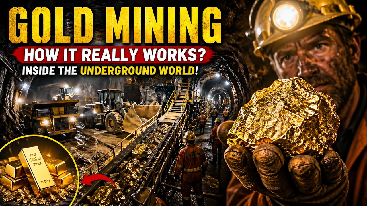 Inside Gold Mining: How Dangerous Is Modern Underground Technology?
