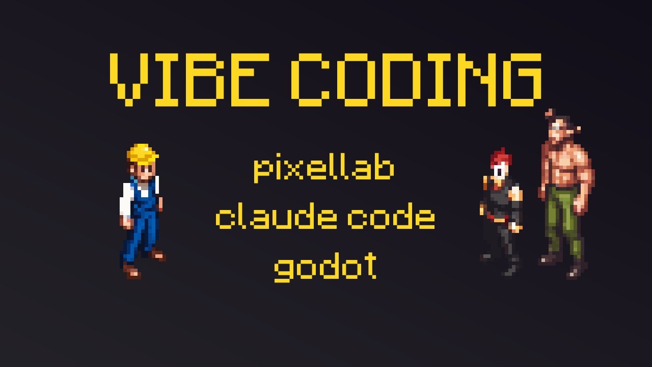 AI Builds a Godot Game From Scratch | PixelLab MCP + Claude Code Workflow