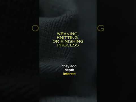 Exploring Texture: Understanding its Meaning in Textiles. #texture #fabricscratching #ytshorts