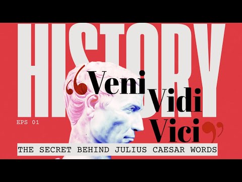 Veni Vidi Vici : the secret story behind julius caesar words | history explained in 11 minutes