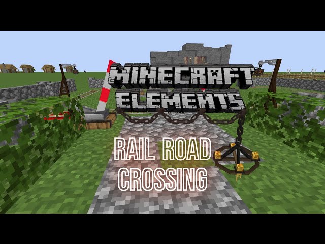 MCE Decorative Carts with Crossing 1.19.2 Minecraft Texture Pack