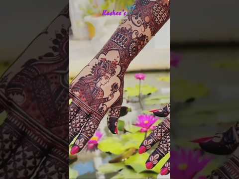 kashees mehndi Expert dasigns 2025 Stylish trending mehndi designs #mehndi #kashees #shortvideo