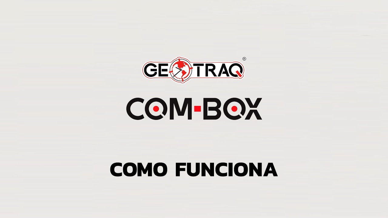Geotraq Com Box Como Funciona