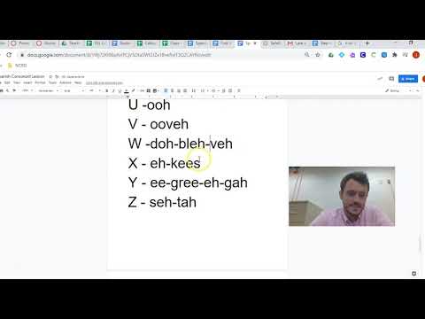 Spanish Alphabet - How the letters sound