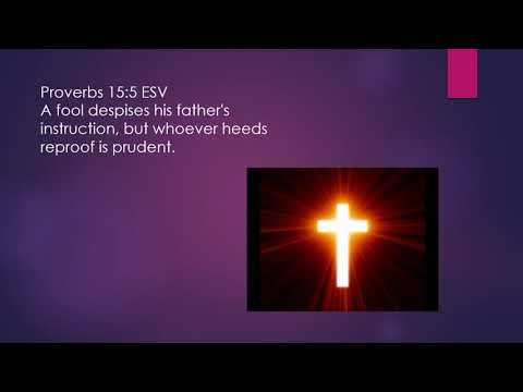 What is being Prudent according to the bible?