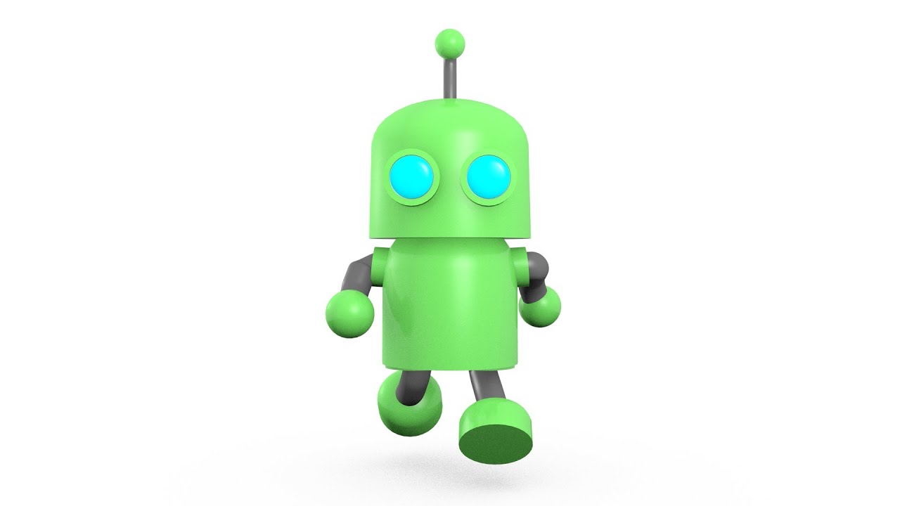 Stylized Robot Character Tutorial (2/3): Rigging