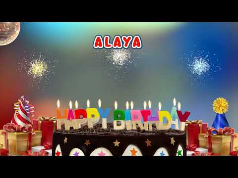 Happy Birthday ALAYA - A Personalized Birthday Song for You!
